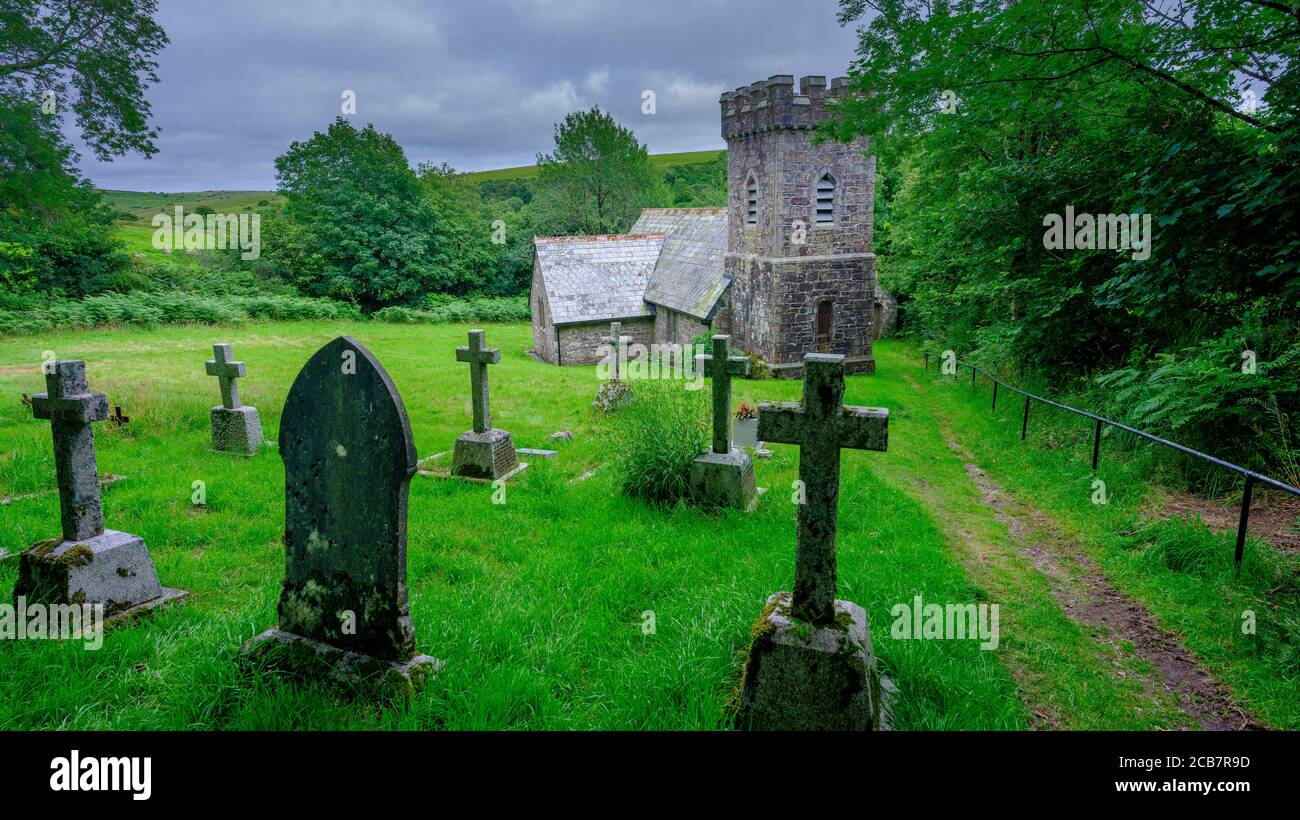 Temple, UK - July 15, 2020: The Church of St Catherine of Alexandria ...