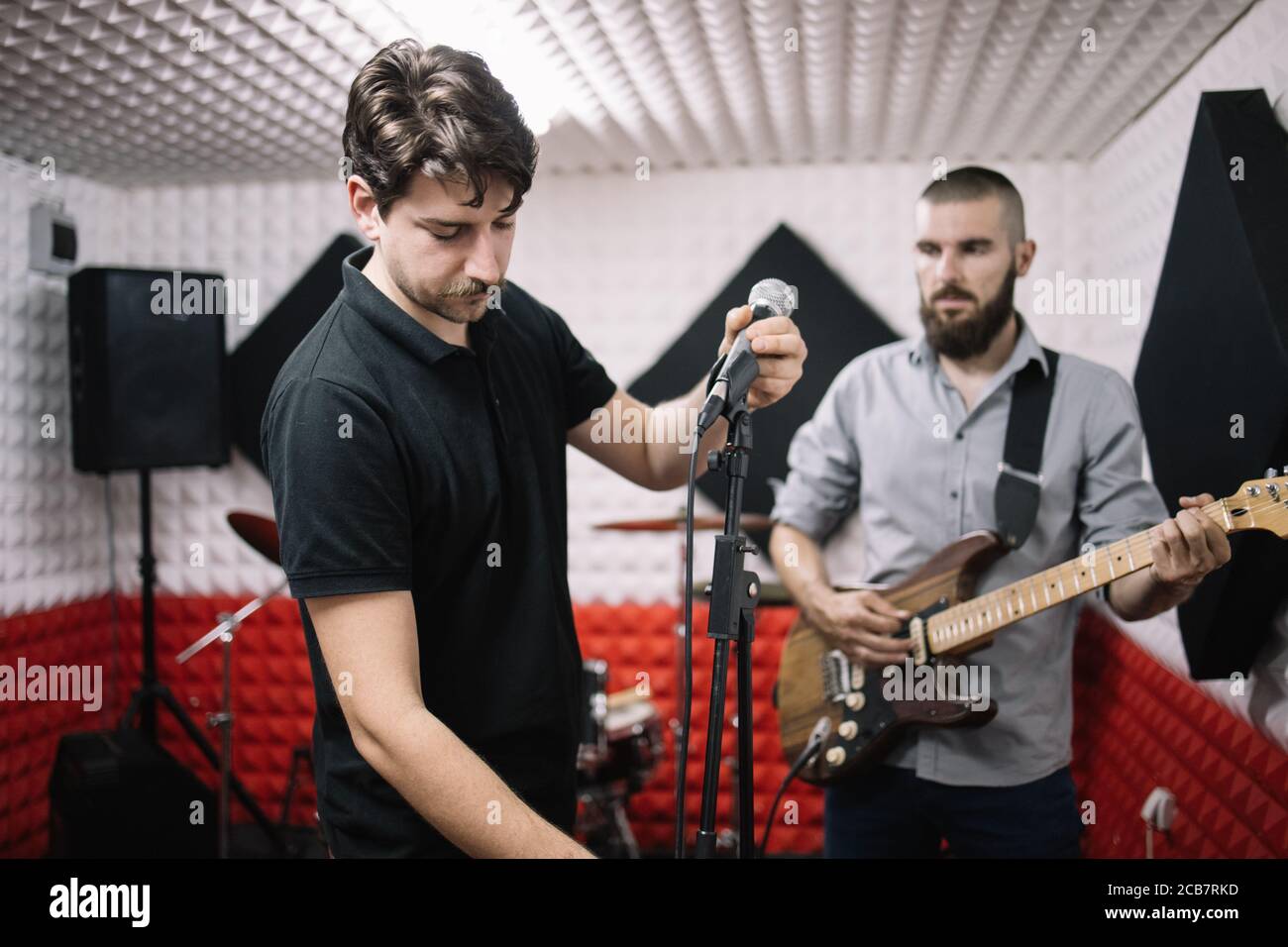 Band studio soundproof hi-res stock photography and images - Alamy