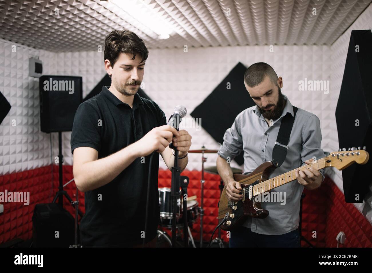 Band studio soundproof hi-res stock photography and images - Alamy