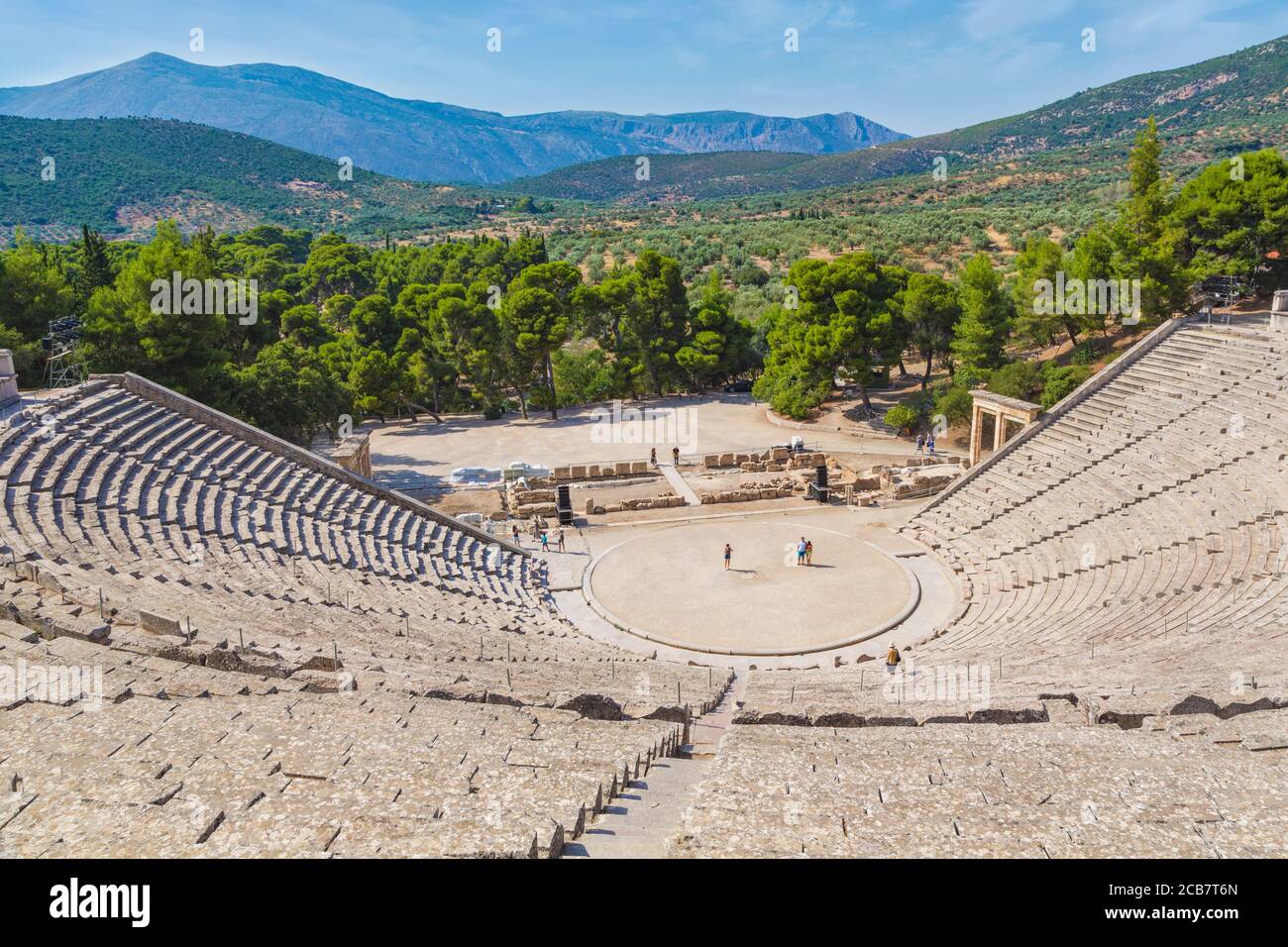 Epidaurus Ancient Theatre High Resolution Stock Photography and Images ...