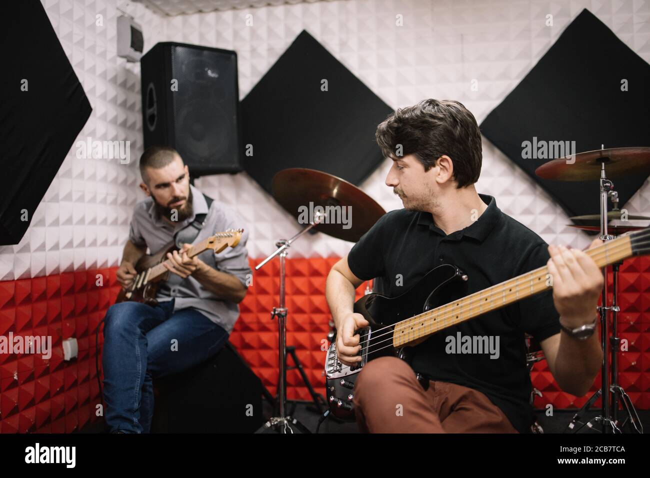 Artist rehearsing in repetition studio hi-res stock photography and ...