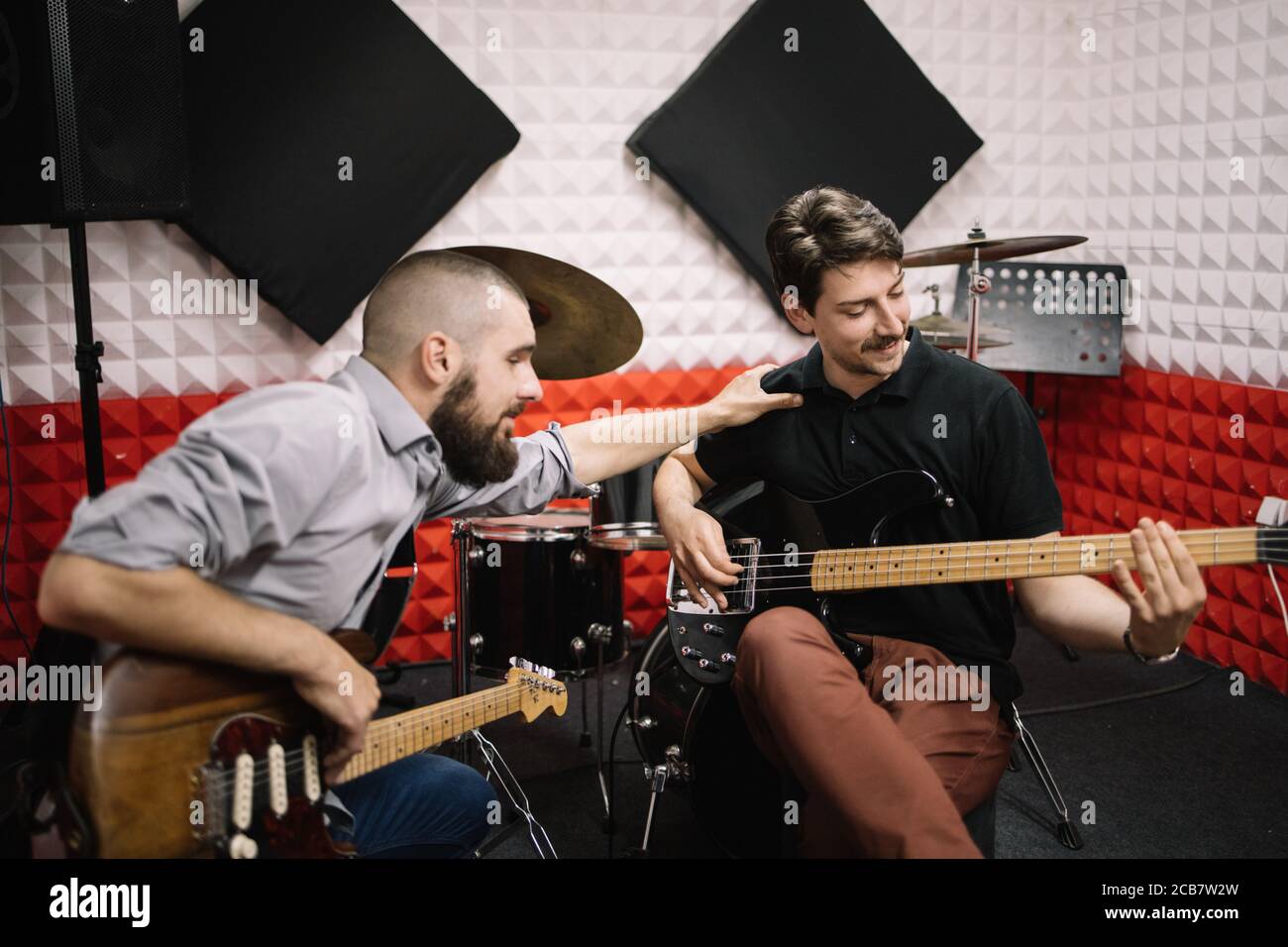 Band studio soundproof hi-res stock photography and images - Alamy