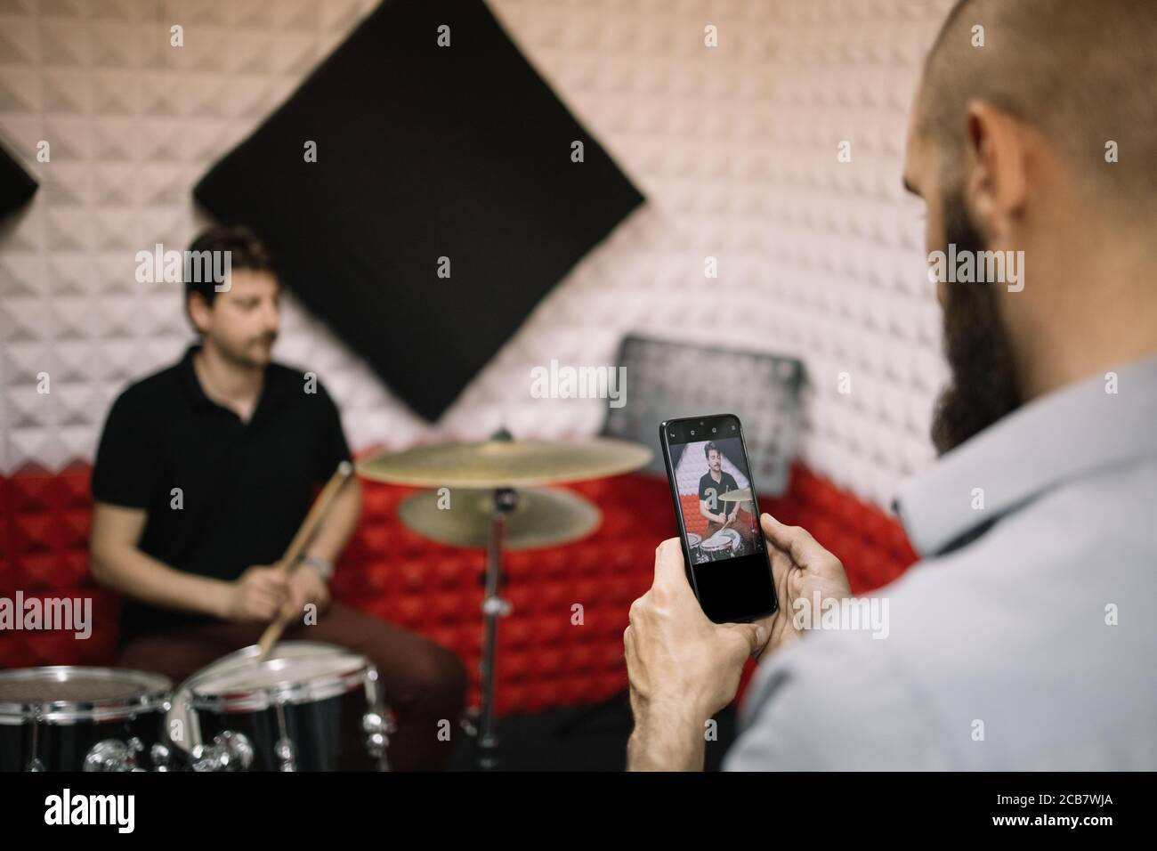 Drummer Playing Drums High Resolution Stock Photography and Images - Alamy