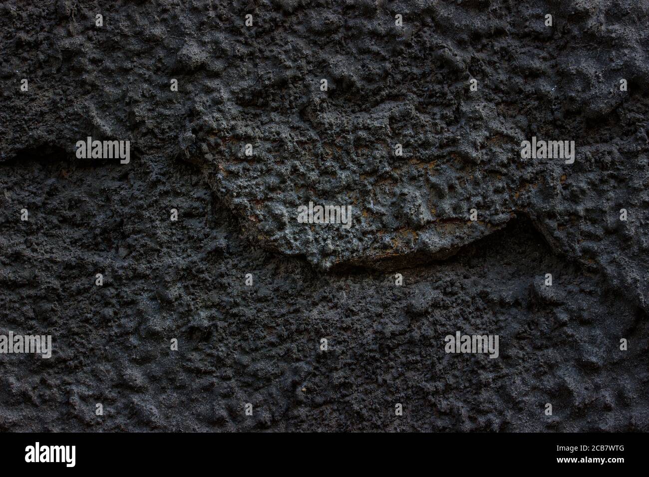 mysterious dark gray texture of putty with a rough surface grunge ...