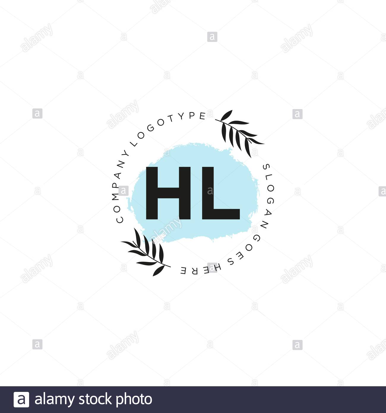 Letter Hl Logo High Resolution Stock Photography and Images - Alamy