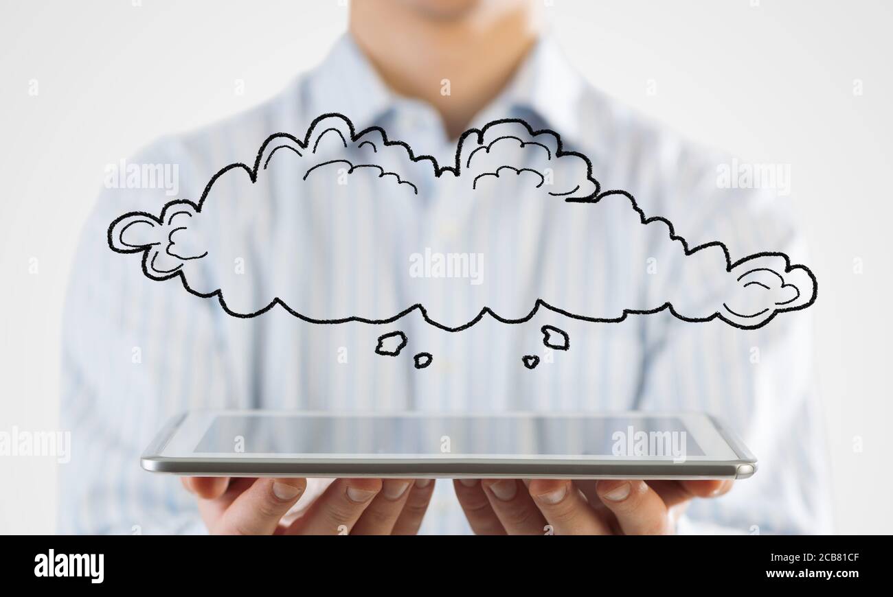 Cloud computing concept Stock Photo - Alamy