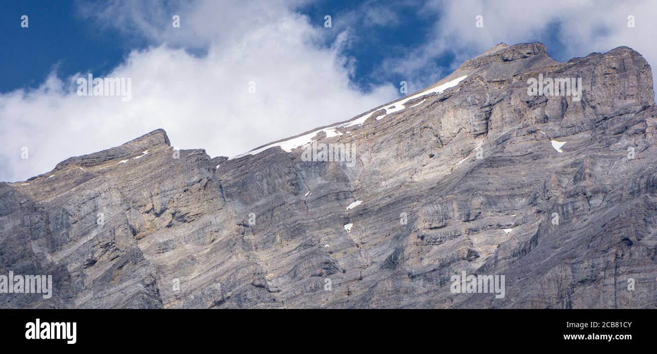 Cascade Mountain Banff Alberta Stock Photo - Alamy