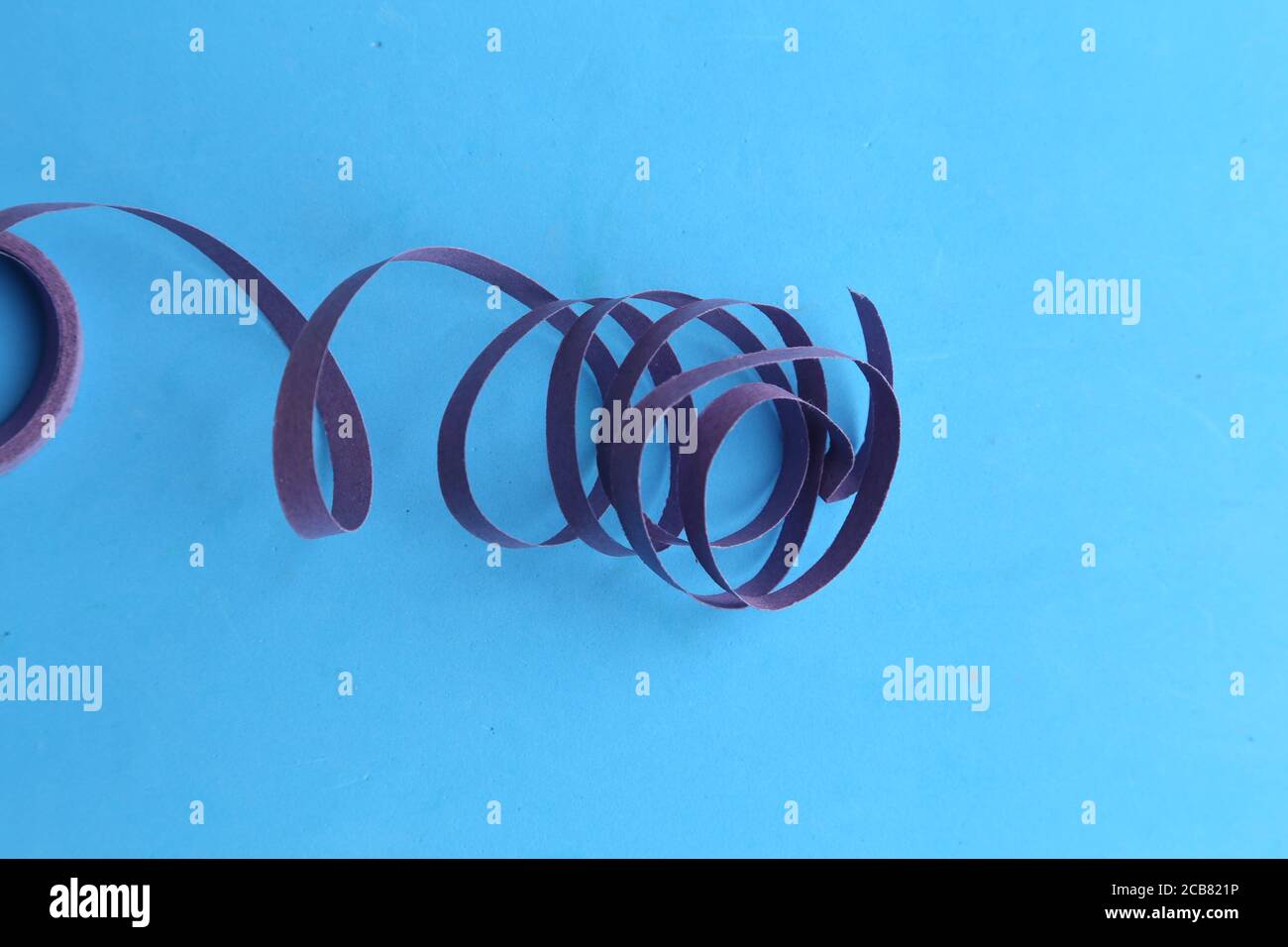 Dark blue ribbon hi-res stock photography and images - Alamy