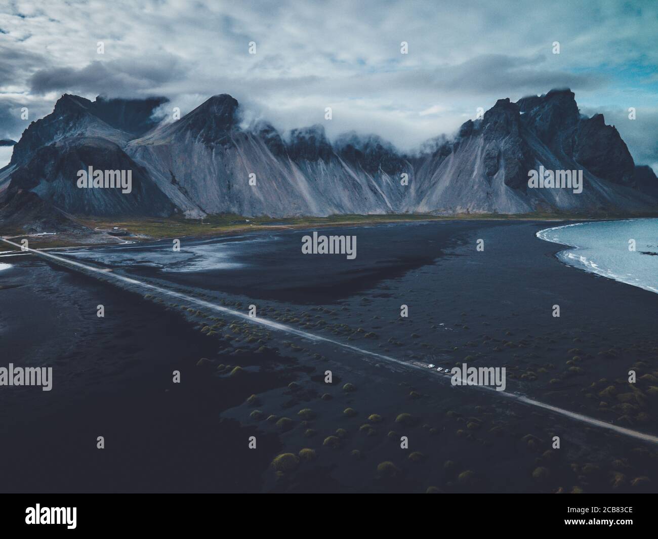 Aerial vestrahorn hi-res stock photography and images - Alamy