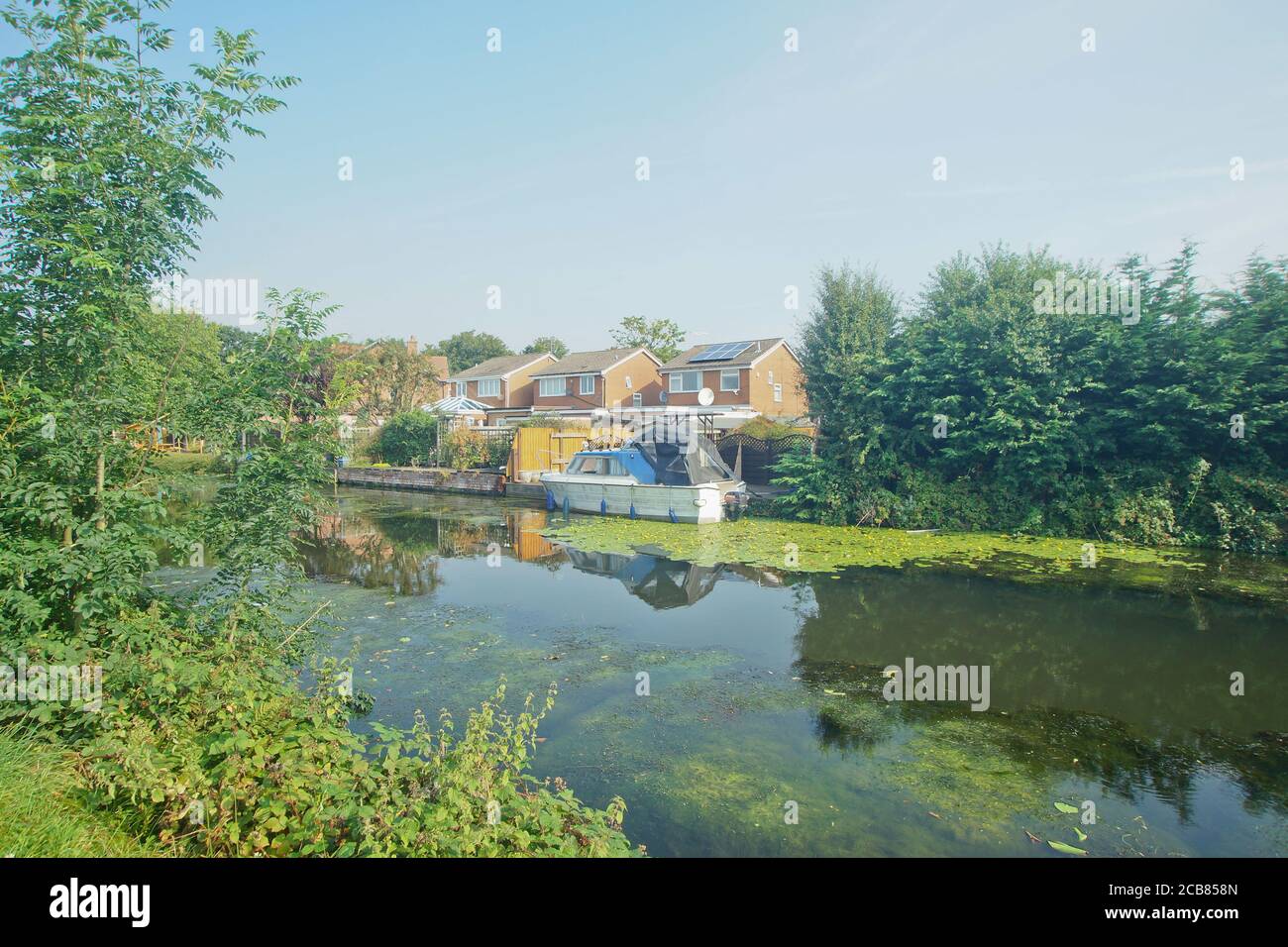Canal in Maghull, Merseyside Stock Photo - Alamy