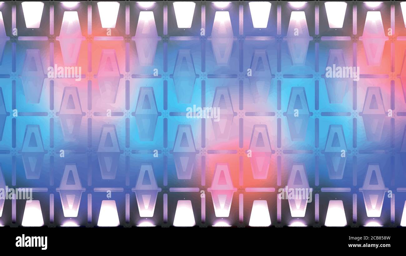 Stage Decor. 3d Illustration. Pattern background with spot light on it ...