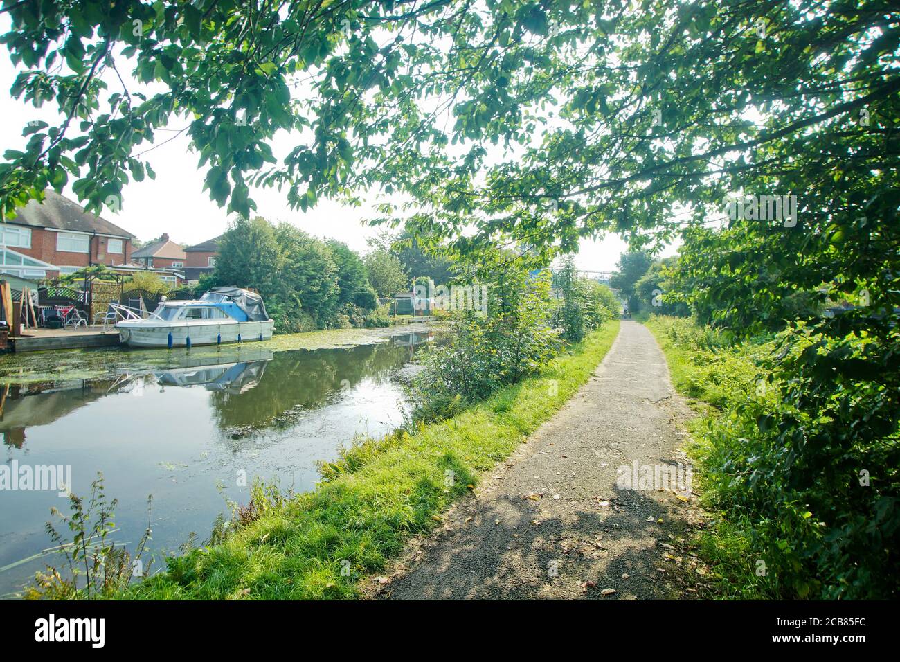 Canal in Maghull, Merseyside Stock Photo - Alamy