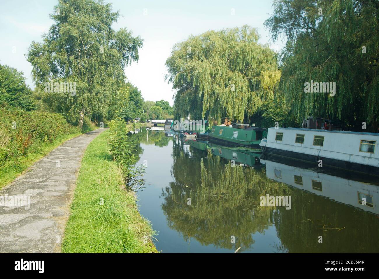 Canal in Maghull, Merseyside Stock Photo - Alamy