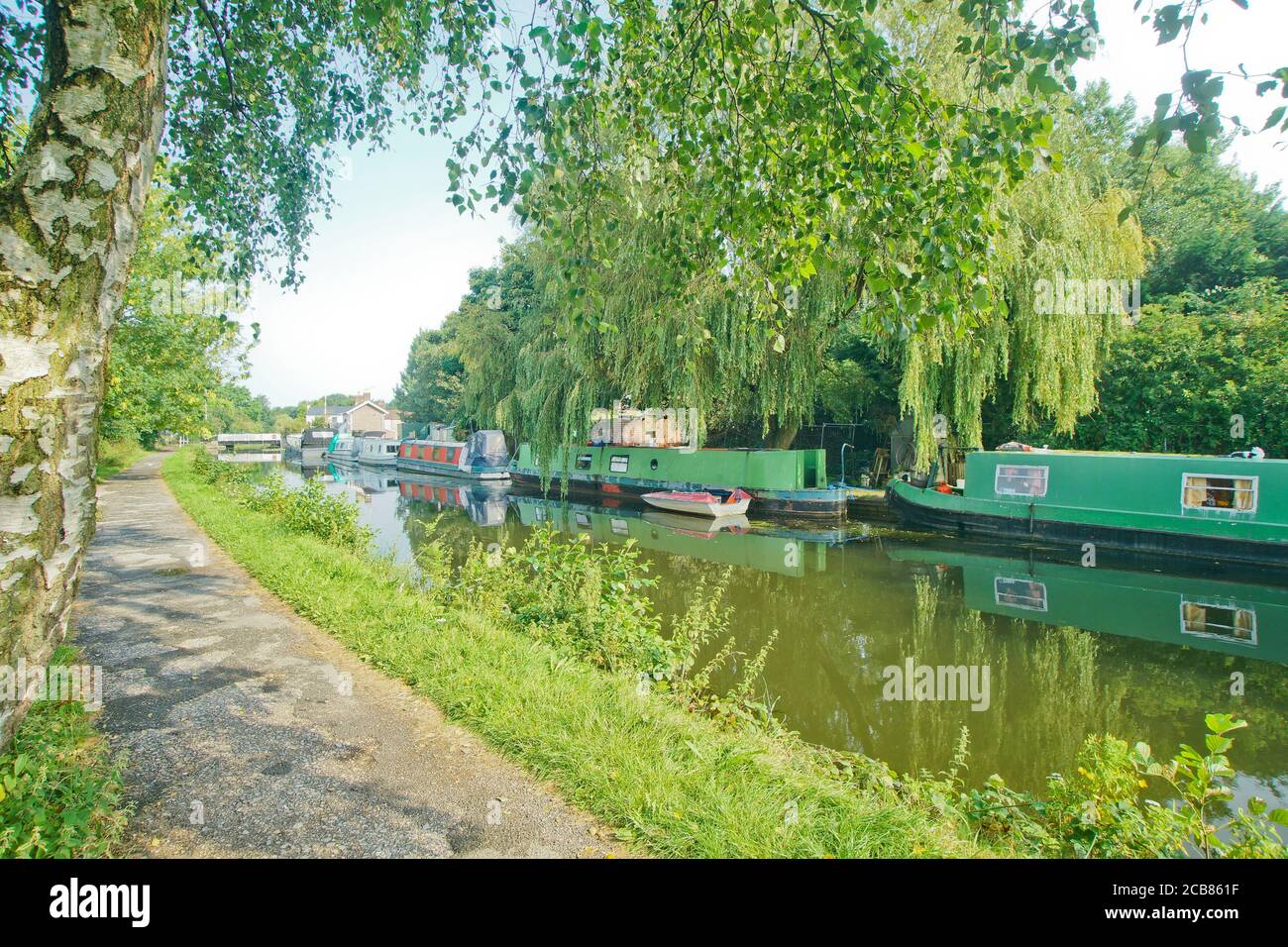 Canal in Maghull, Merseyside Stock Photo - Alamy