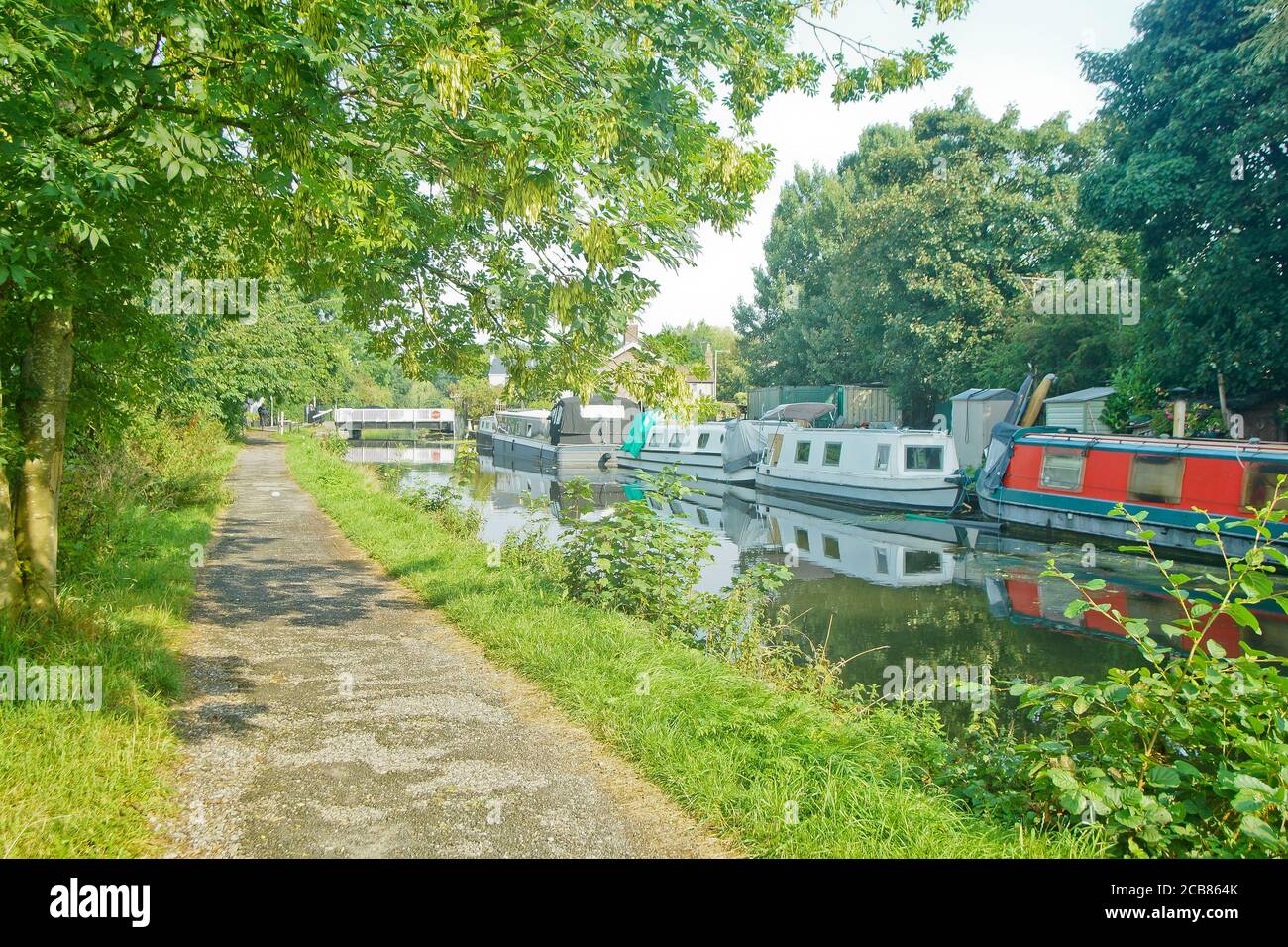 Canal in Maghull, Merseyside Stock Photo - Alamy
