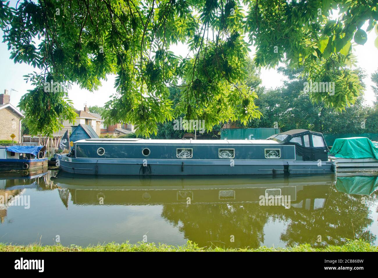 Canal in Maghull, Merseyside Stock Photo - Alamy
