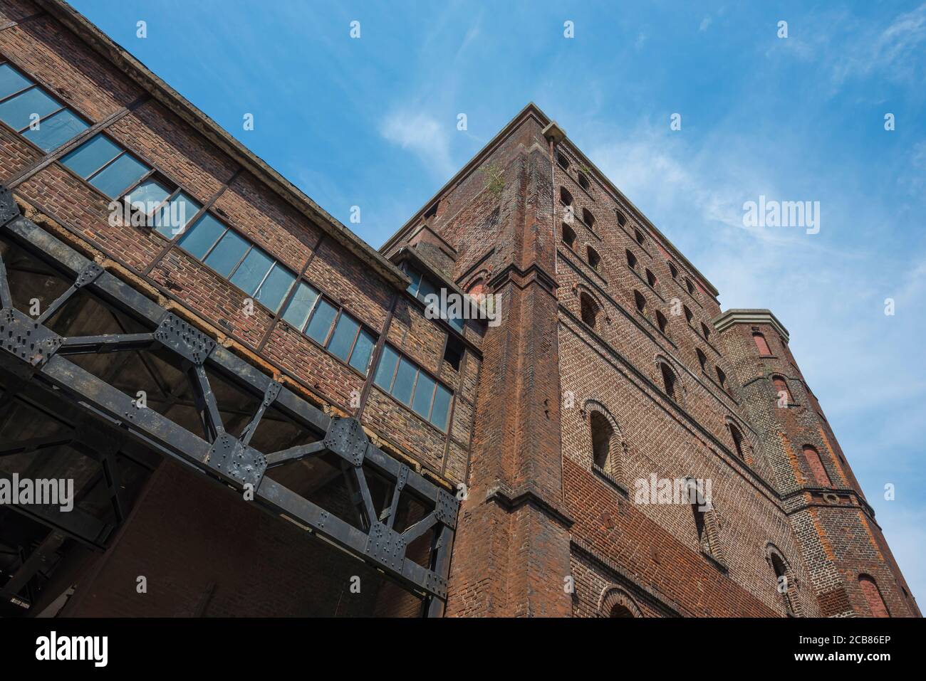 Building of a closed coal mine in the Ruhr area Stock Photo - Alamy