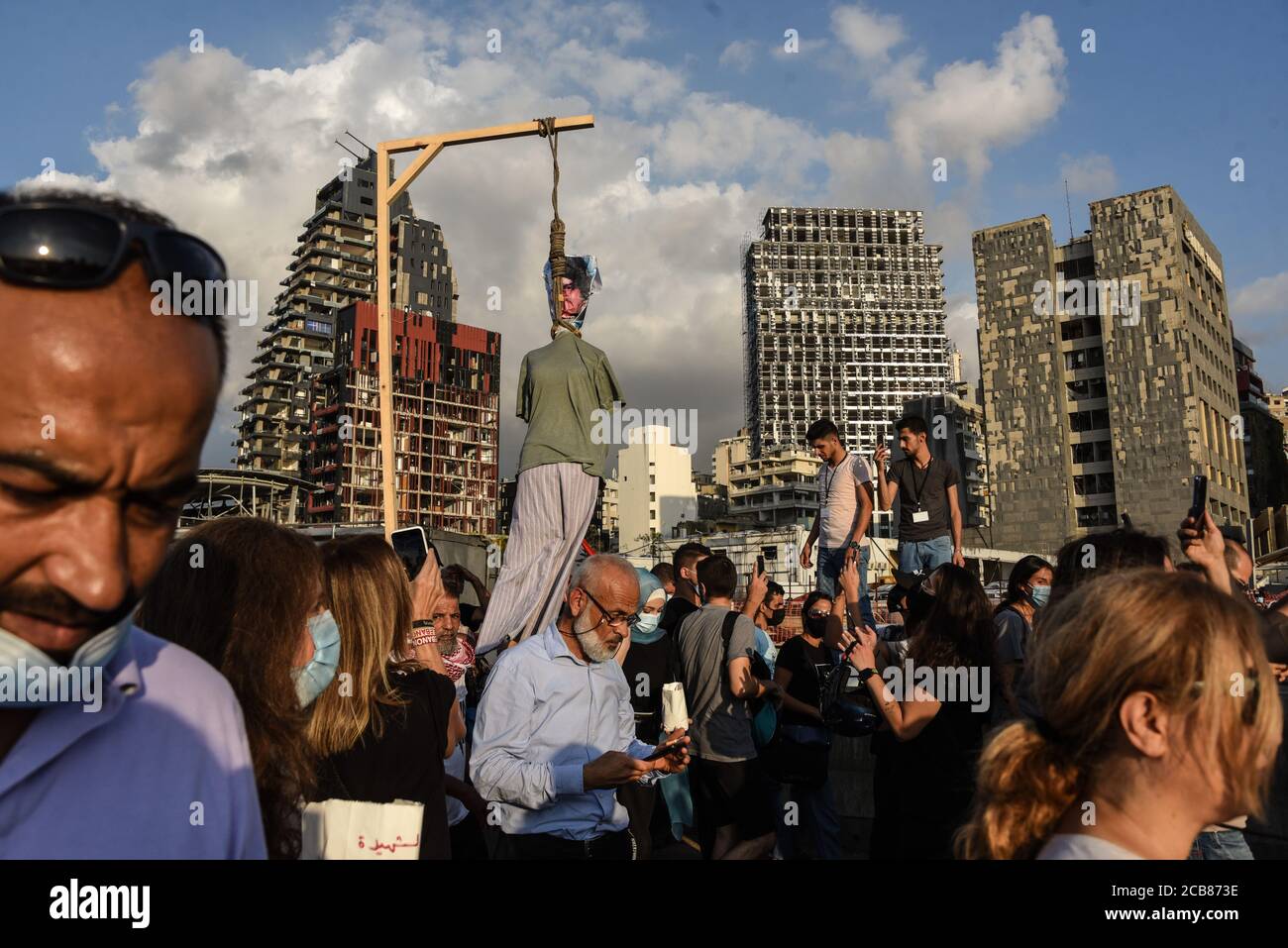 Beirut port blast victims hi-res stock photography and images - Alamy