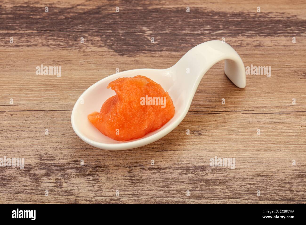 Cod fish roe snack in the bowl Stock Photo - Alamy