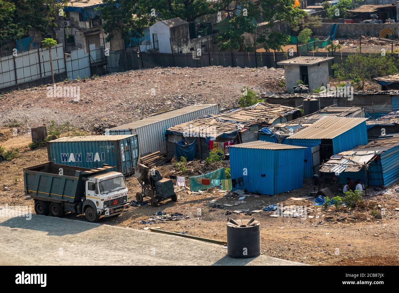 Indian container truck india hi-res stock photography and images - Alamy