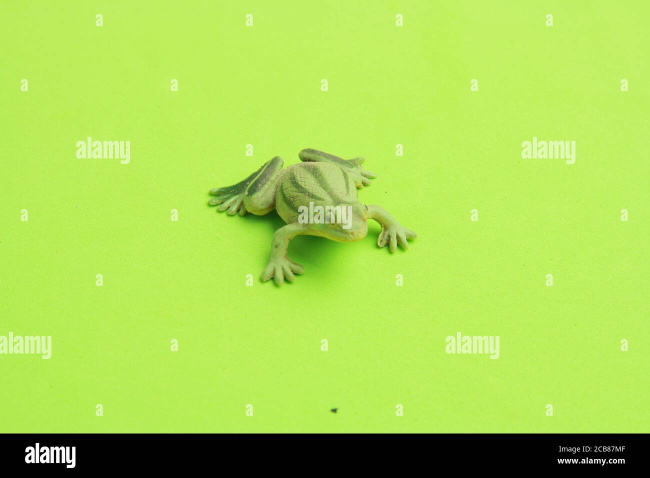 Plastic toy frogs hi-res stock photography and images - Alamy