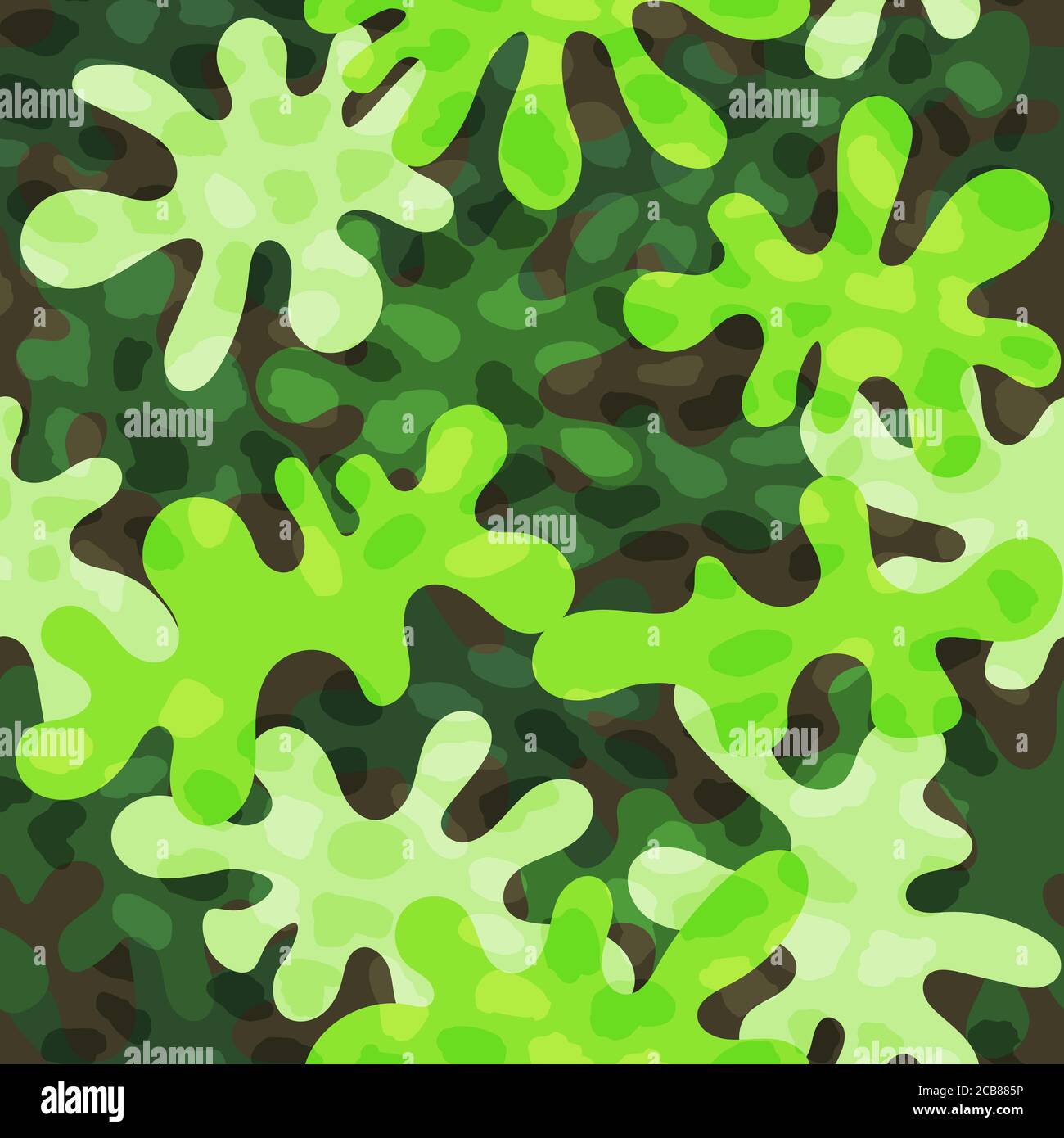 Texture military camouflage seamless pattern. Army and hunting texture ...