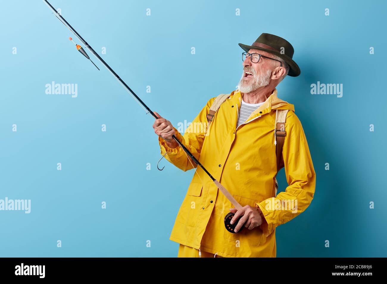 Fishing old man funny hi-res stock photography and images - Alamy