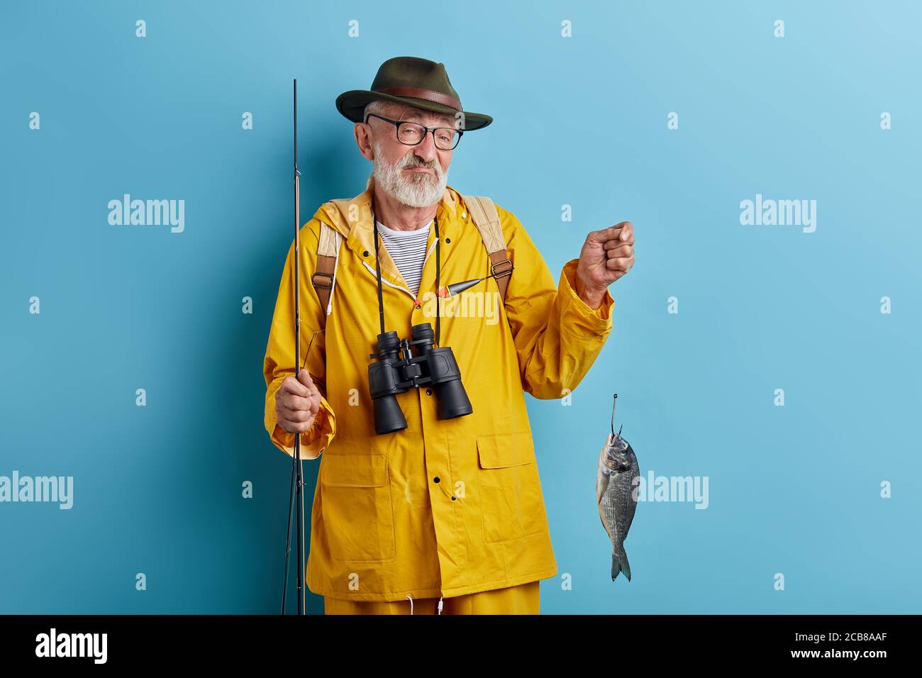 Sad man fishing rod hi-res stock photography and images - Alamy