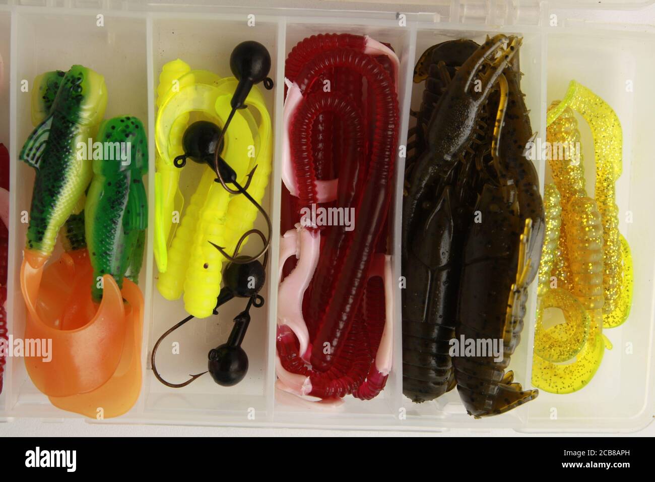 Rubber fishing lures accessories hi-res stock photography and images ...