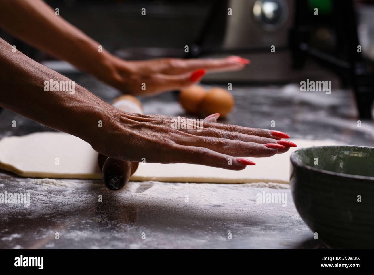Preparing pastries chef hi-res stock photography and images - Alamy
