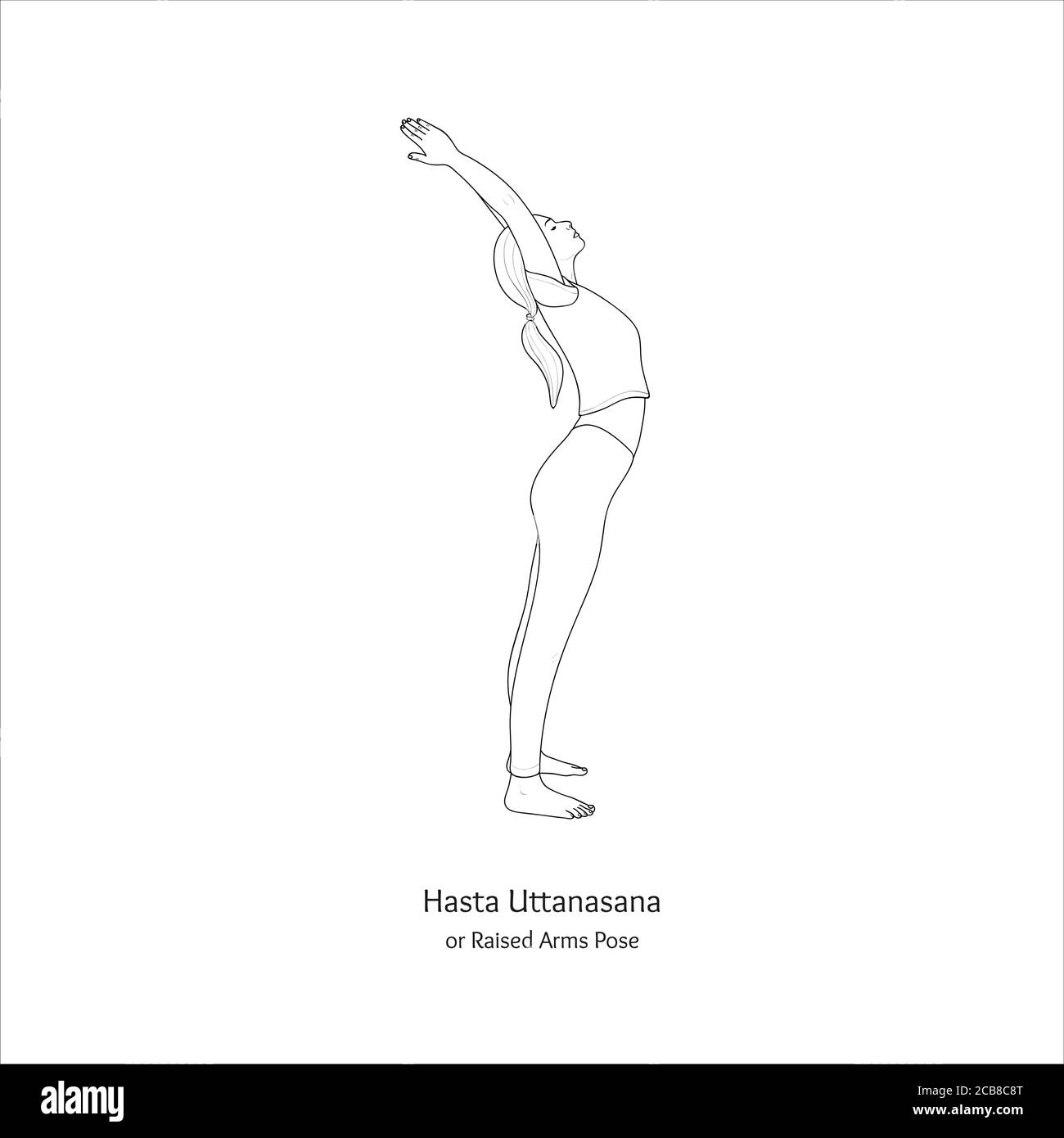 Training uttanasana Black and White Stock Photos & Images - Alamy
