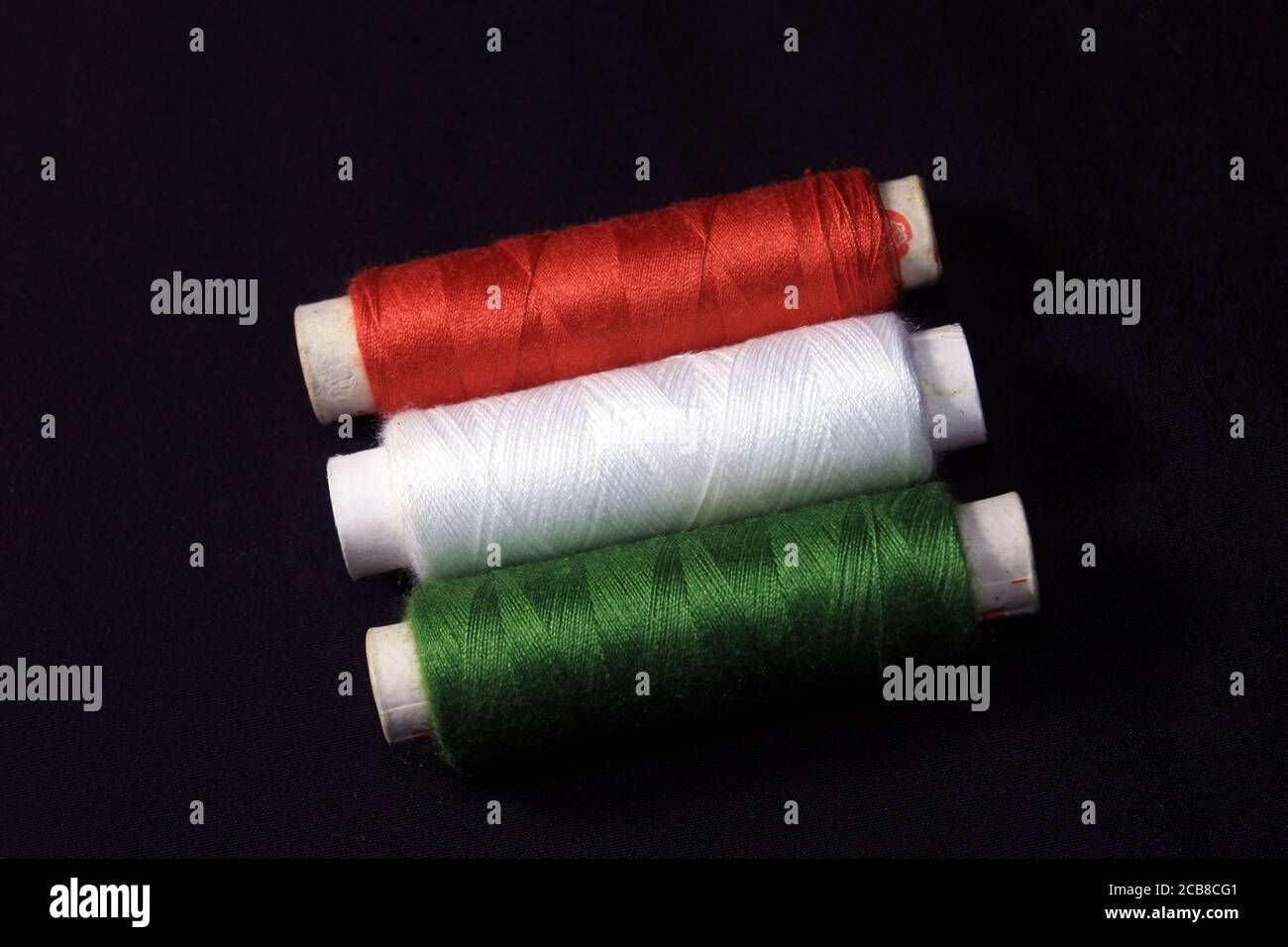 15 August India Independence Day concept, Indian flag made by tricolor ...