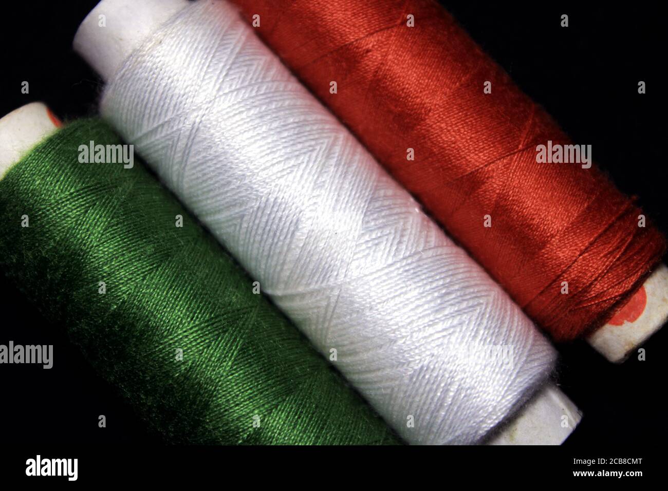 15 August India Independence Day concept, Indian flag made by tricolor ...