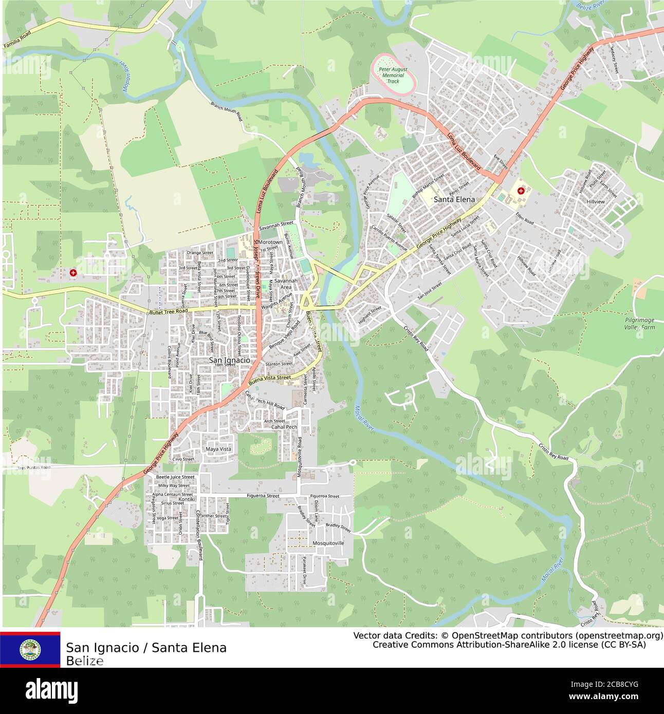 San ignacio, cayo district, belize hi-res stock photography and images ...