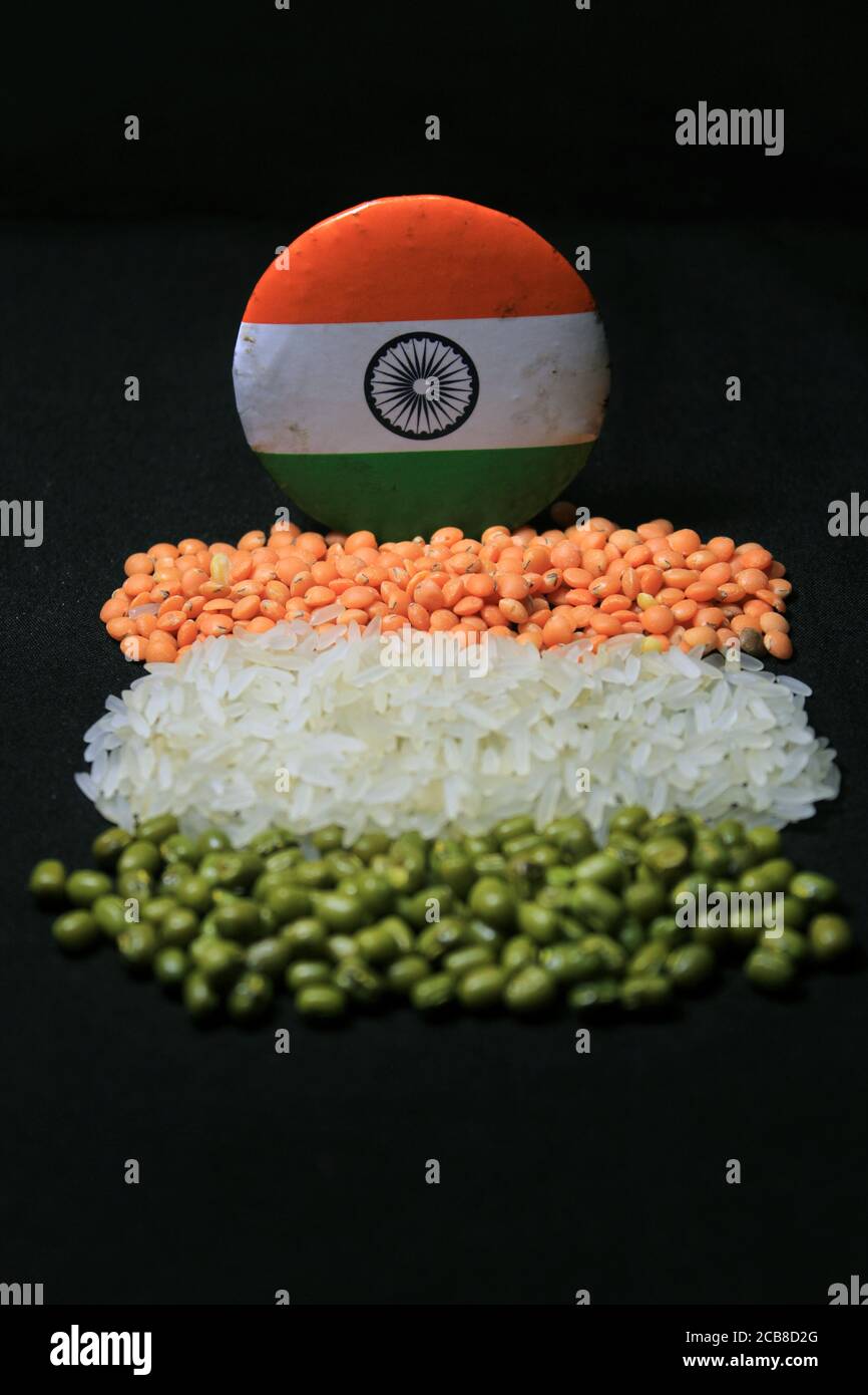 India tricolor food hi-res stock photography and images - Alamy