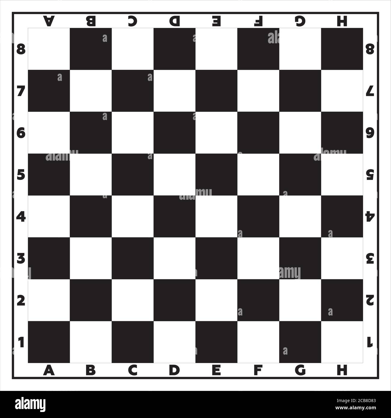 Chess board, vector illustration Stock Vector Image & Art - Alamy