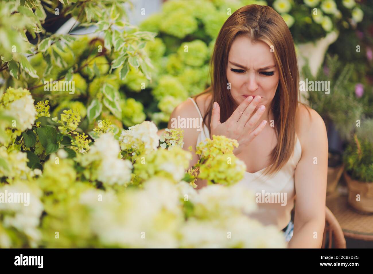 Pinched face hi-res stock photography and images - Alamy
