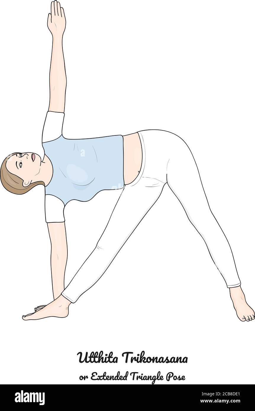 Extended Triangle Pose