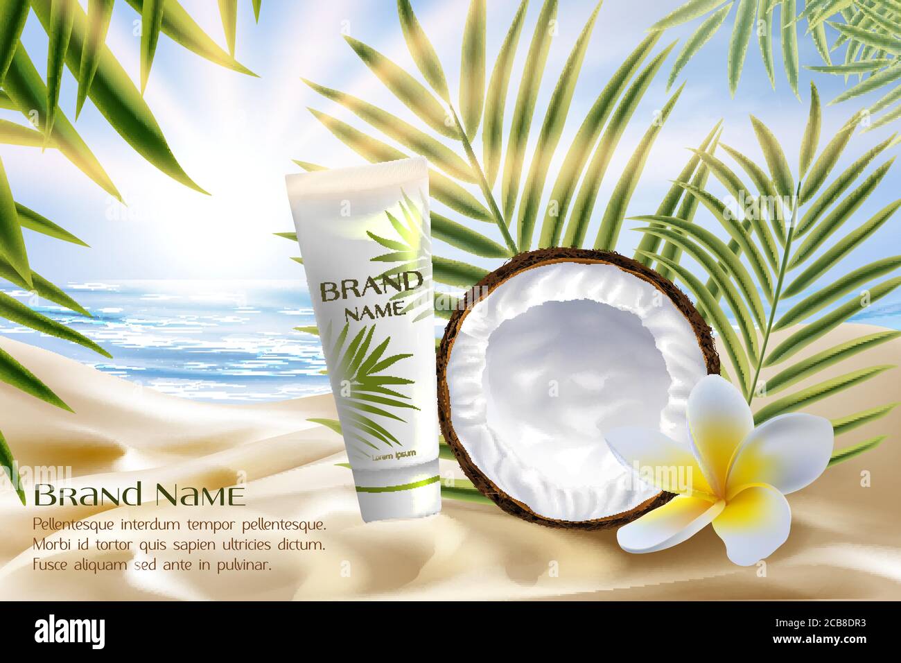 Tube moisturizing body cream Stock Vector Images - Alamy