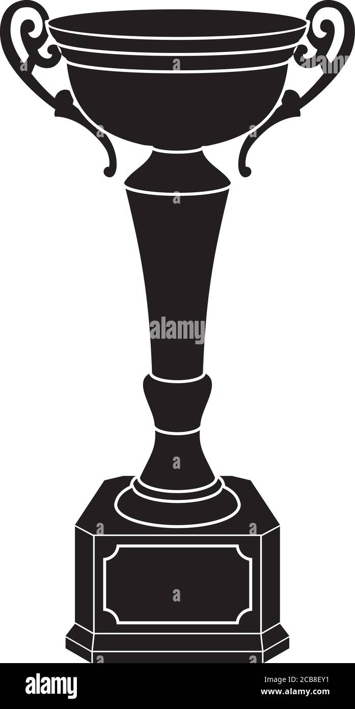 vector image, sports award the Cup for the victory Stock Vector Image ...