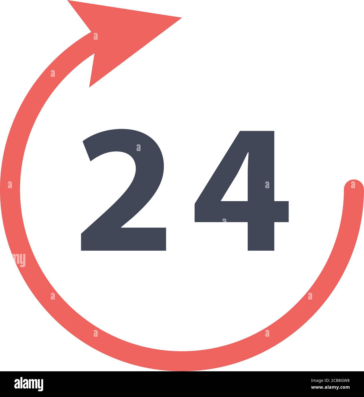 24 hours signal arrow hi-res stock photography and images - Alamy