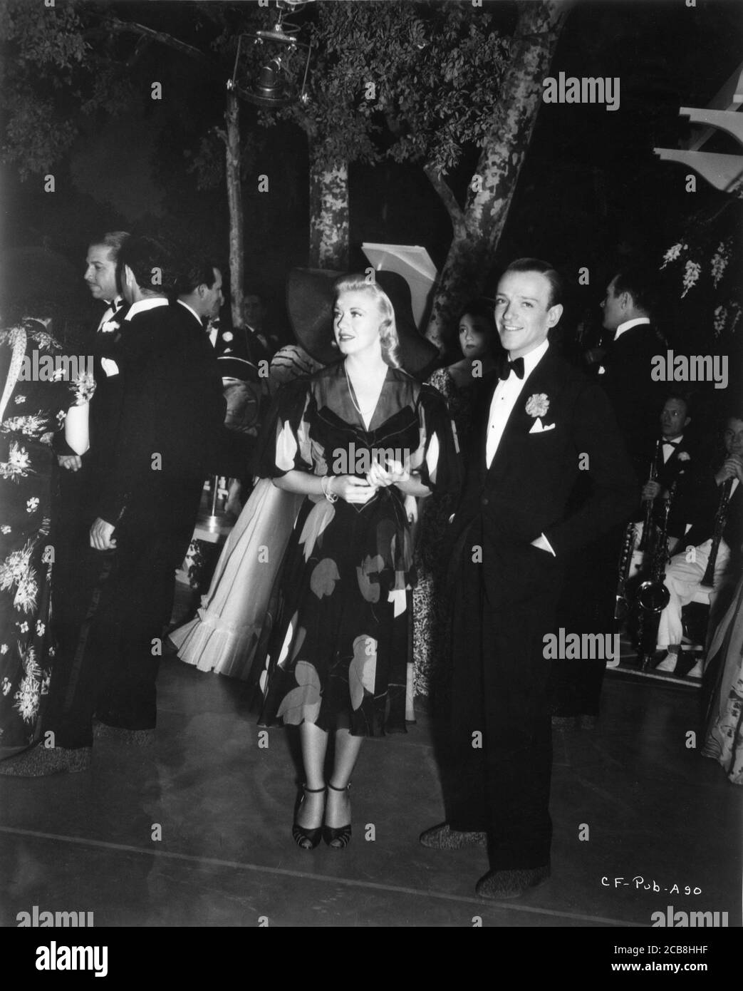 Fred astaire and ginger rogers filming hi-res stock photography and ...