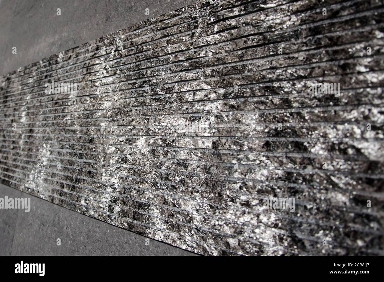 Striped stone wall background. Stone interior. Wall decoration Stock ...