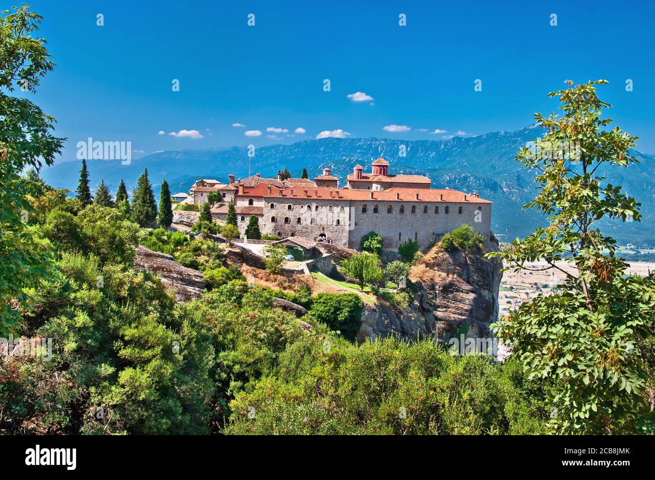 Monasteries of Meteora - famous religious landmark of central Greece ...