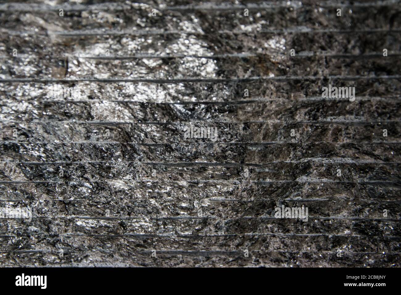 Striped stone wall background. Stone interior. Wall decoration Stock ...