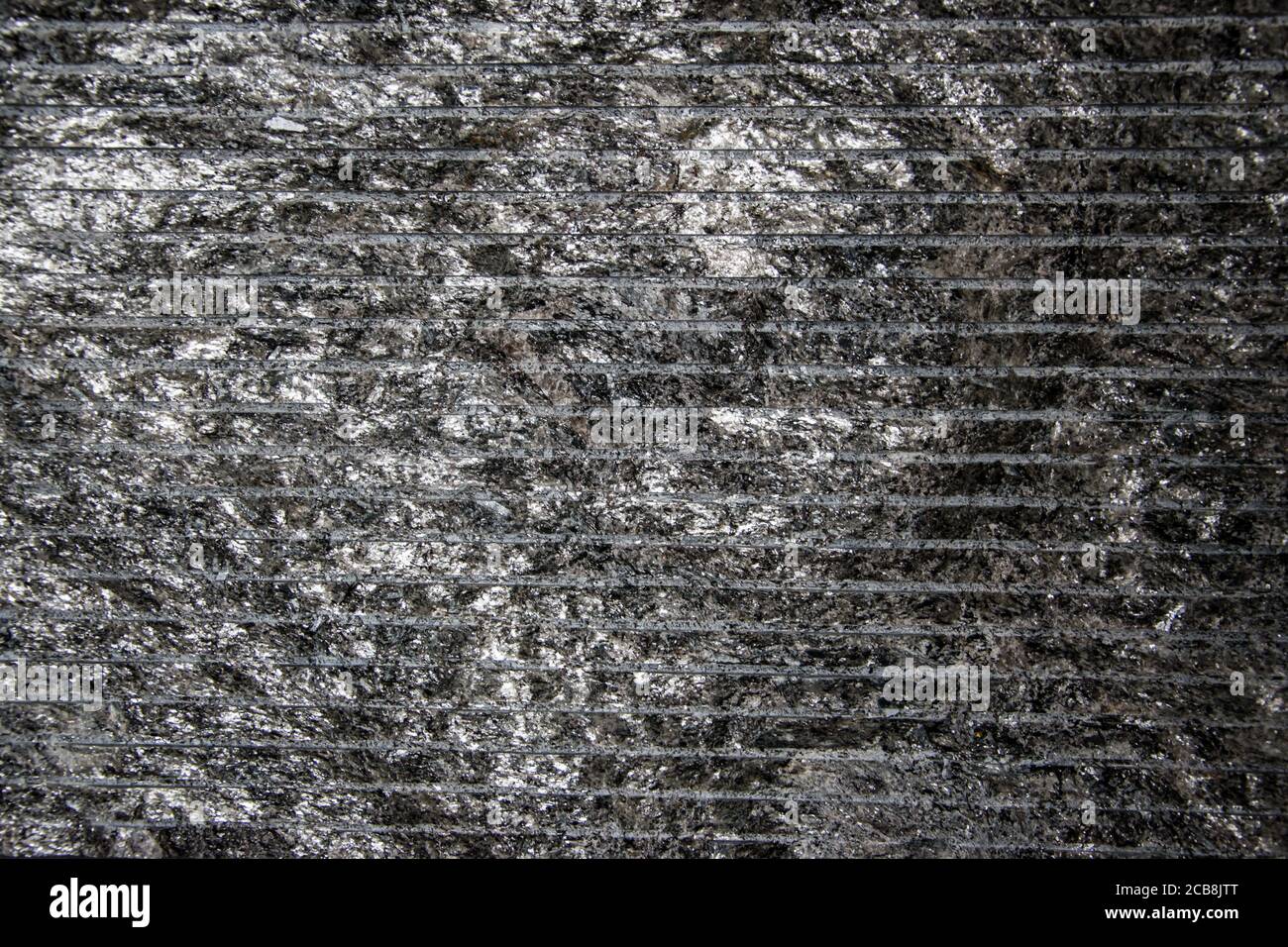 Striped stone wall background. Stone interior. Wall decoration Stock ...