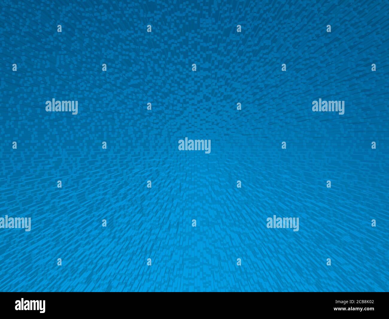 Abstract background image in blue colors. Volumetric image ...