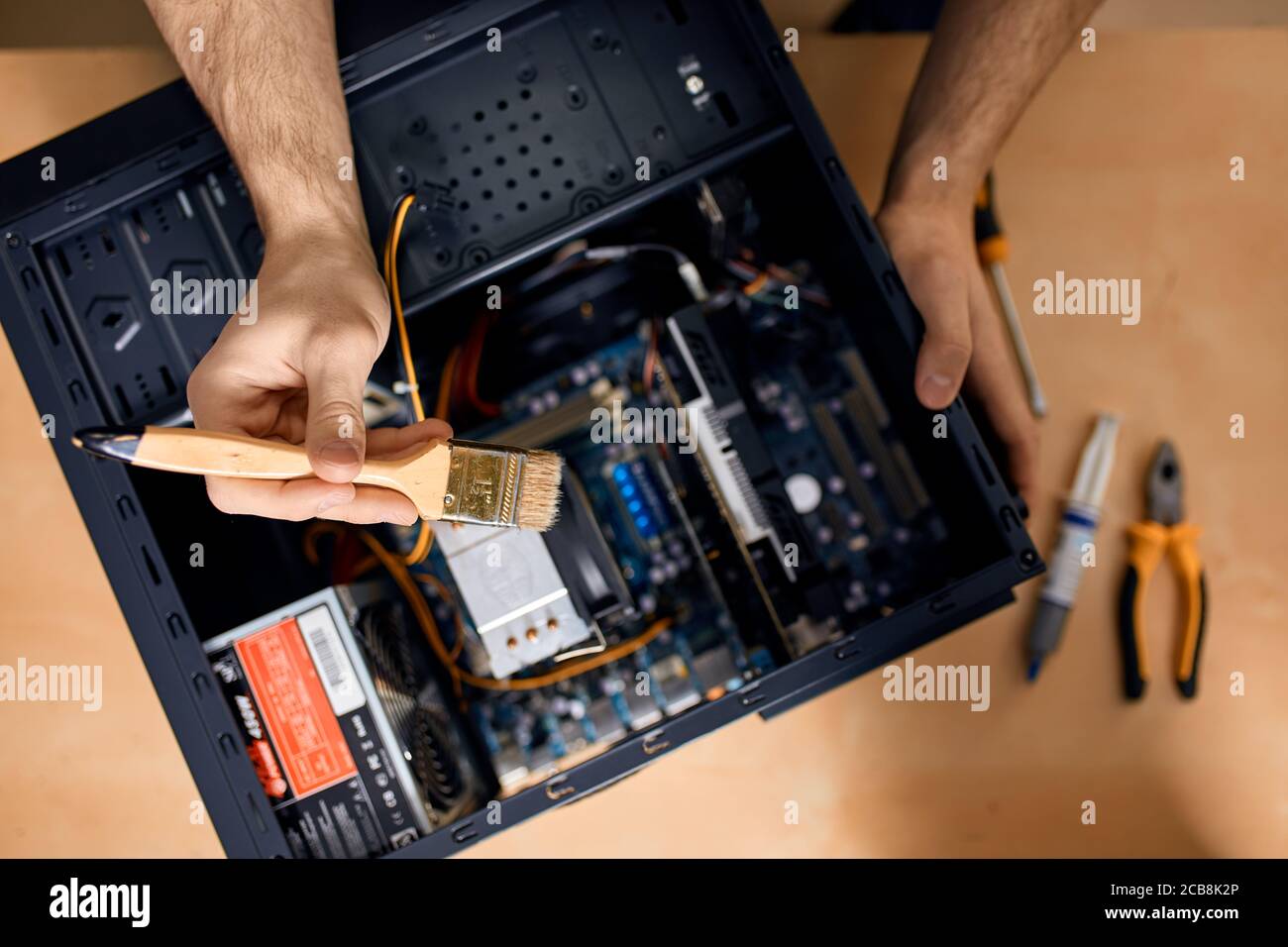 Dirty pc dust dirt inside hi-res stock photography and images - Alamy