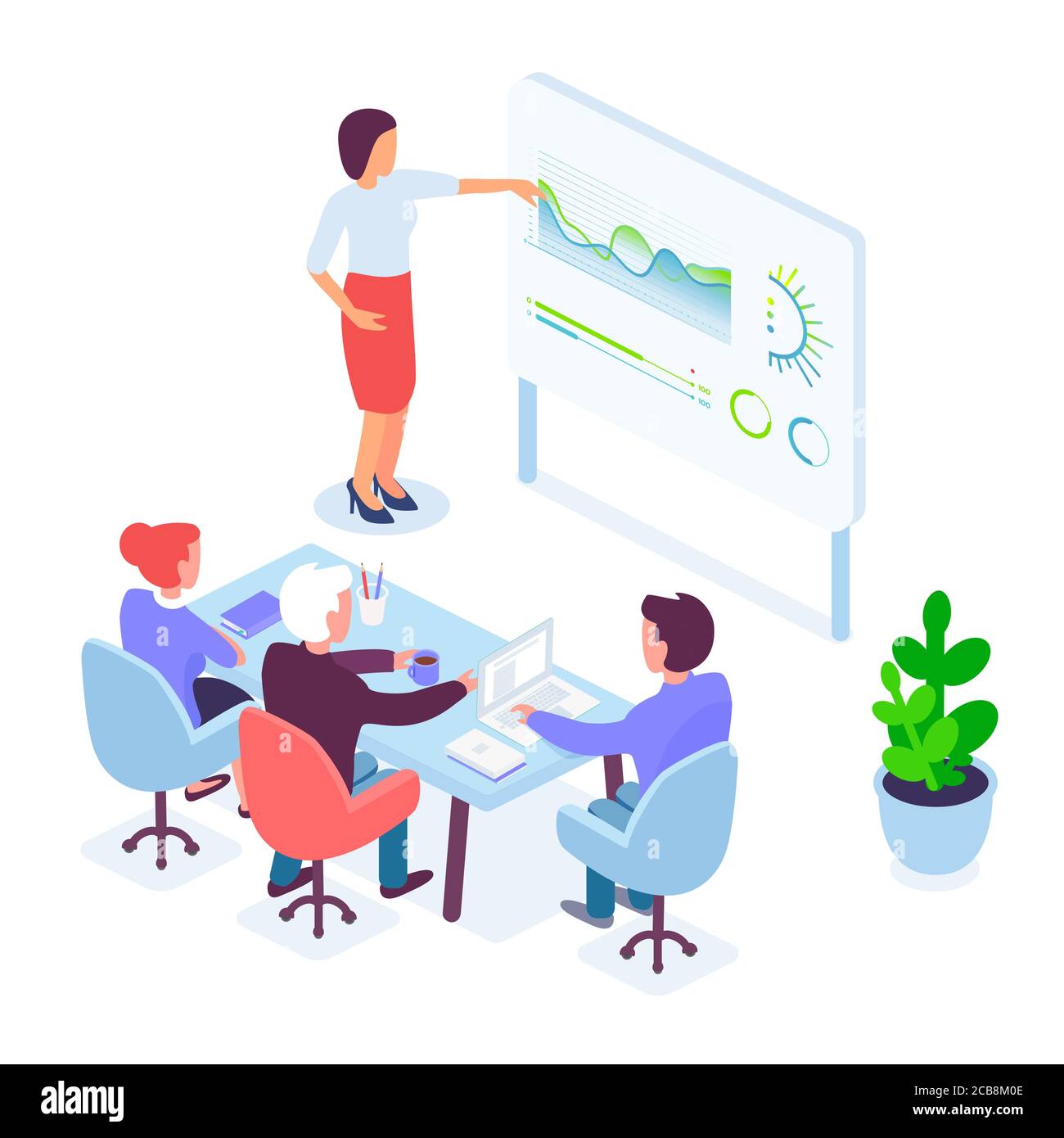 Isometric vector illustration showing Cut Out Stock Images & Pictures ...