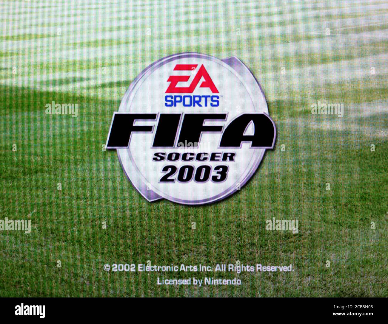 FIFA 2003 - Nintendo Gamecube Videogame - Editorial use only Stock ...